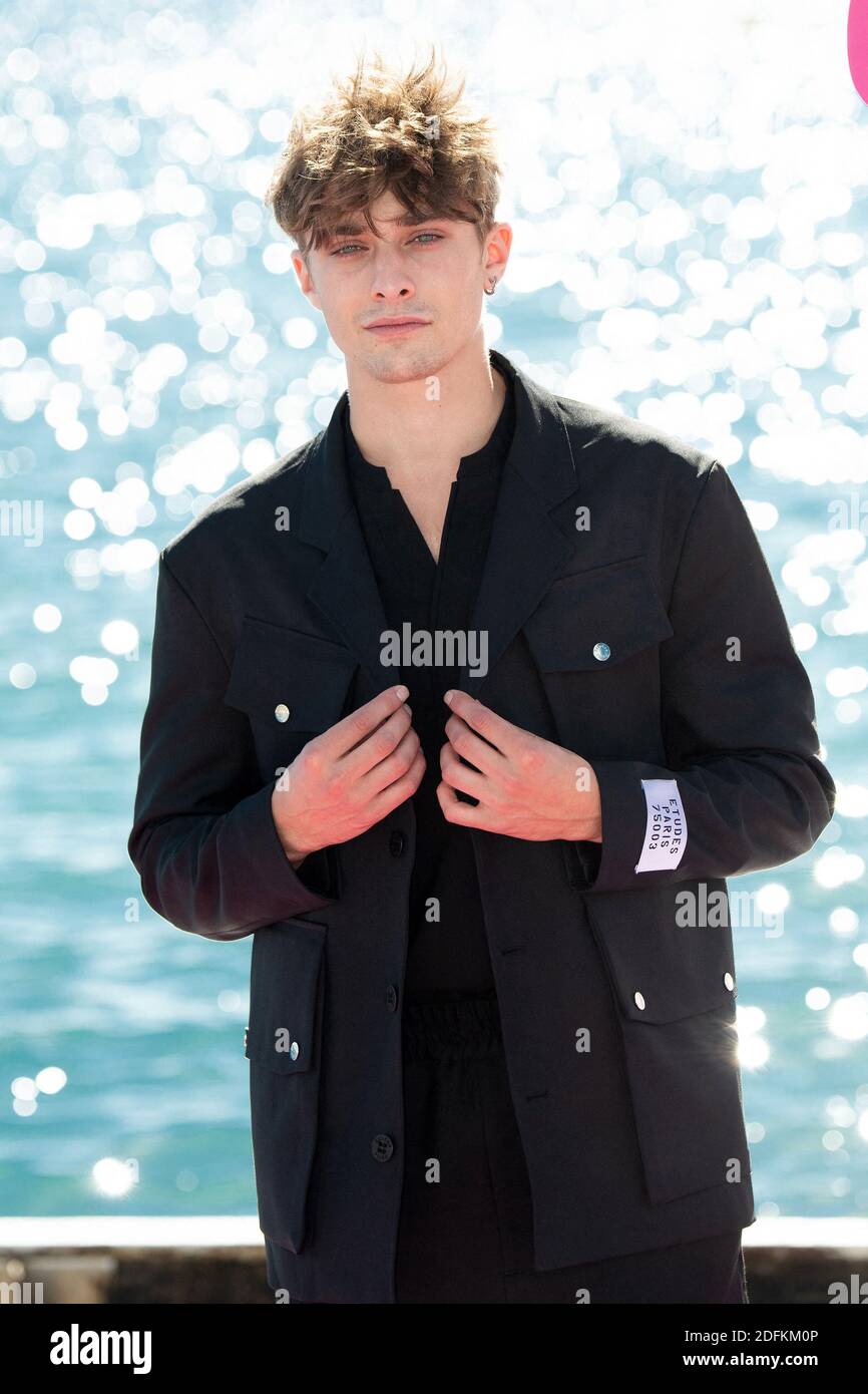 Maxence Daunet-Fauvel attends the Talents A Suivre photocall during the ...