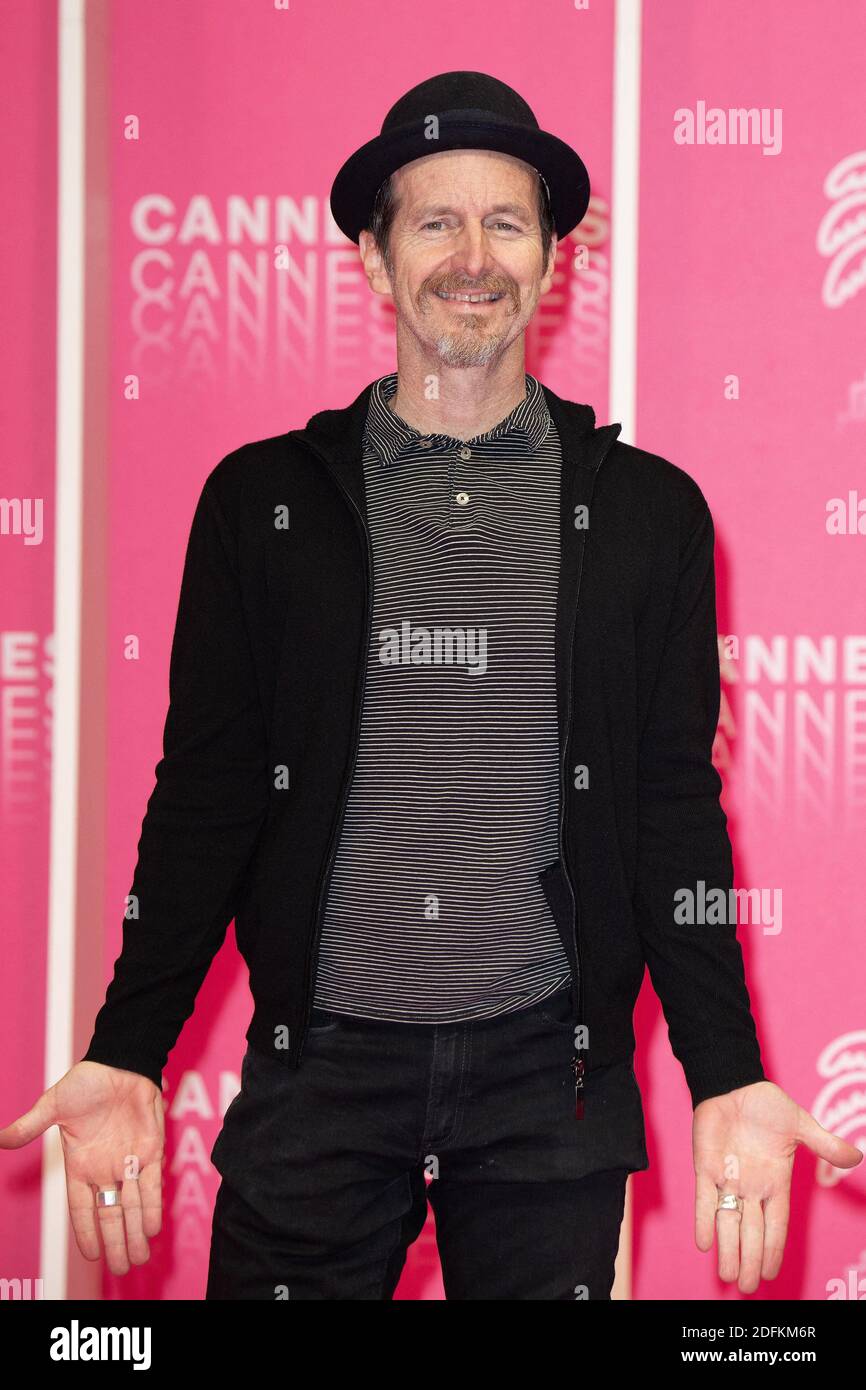 Denis O Hare poses on the pink carpet during the 3rd Canneseries ...