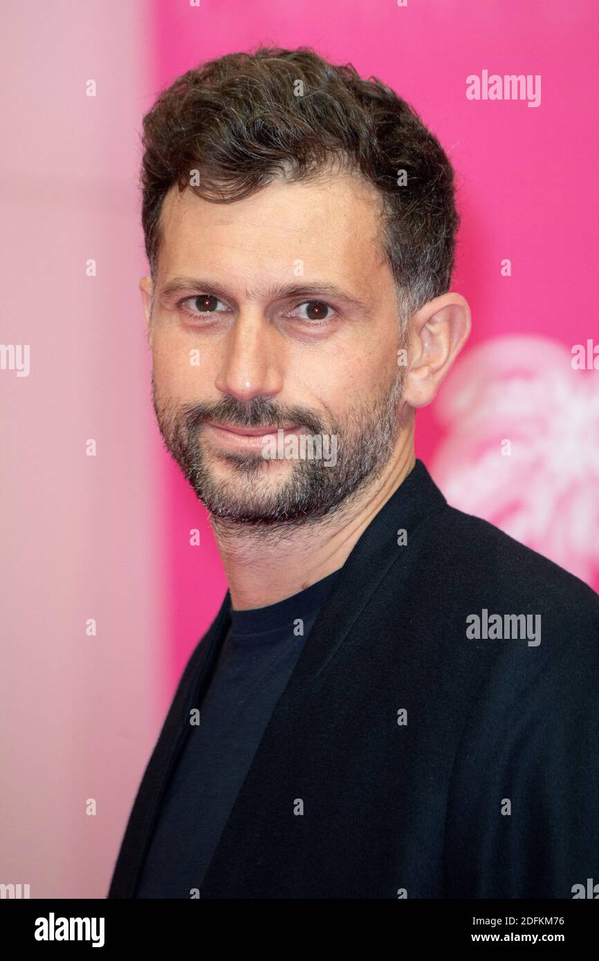 Eshref Reybrouck poses on the pink carpet during the 3rd Canneseries ...