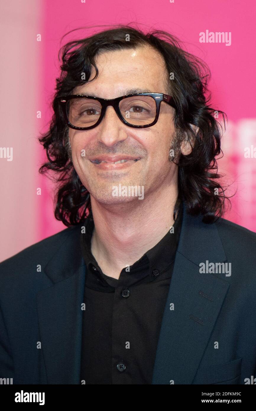 Amir Chamdin poses on the pink carpet during the 3rd Canneseries ...