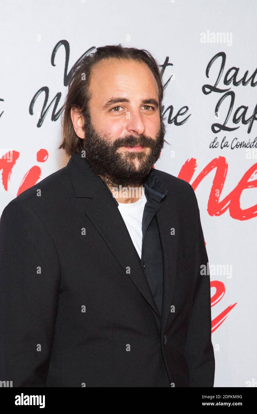 Vincent Macaigne attends 'L'Origine Du Monde' premiere at cinema UGC Normandie on October 13 ...