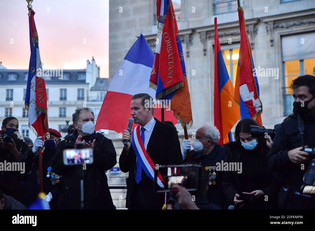 French Debout La France (DLF) party member of parliament Nicolas Dupont ...