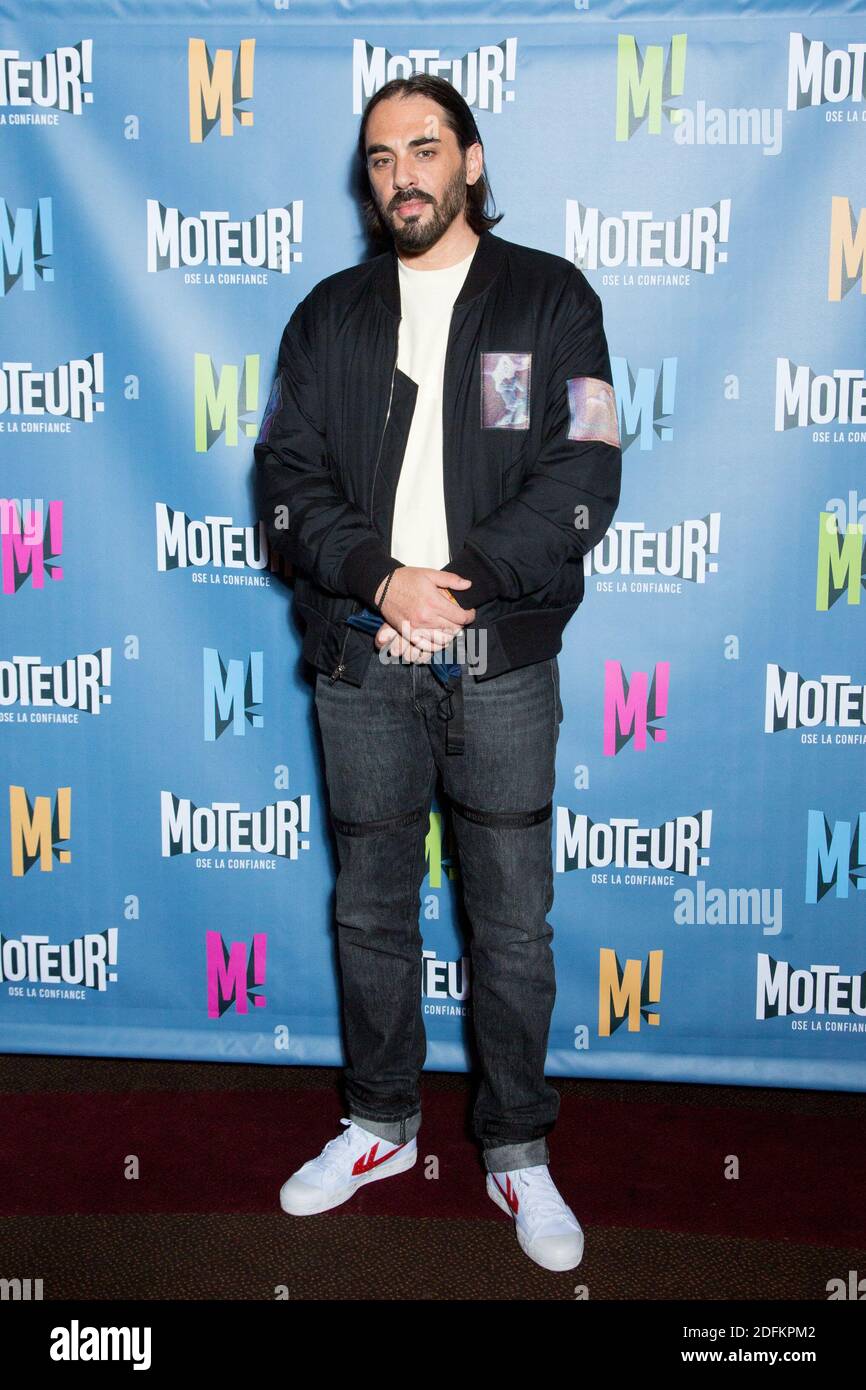 Rapper Gringe attends Moteur! fait son festival event at cinema Gaumont ...