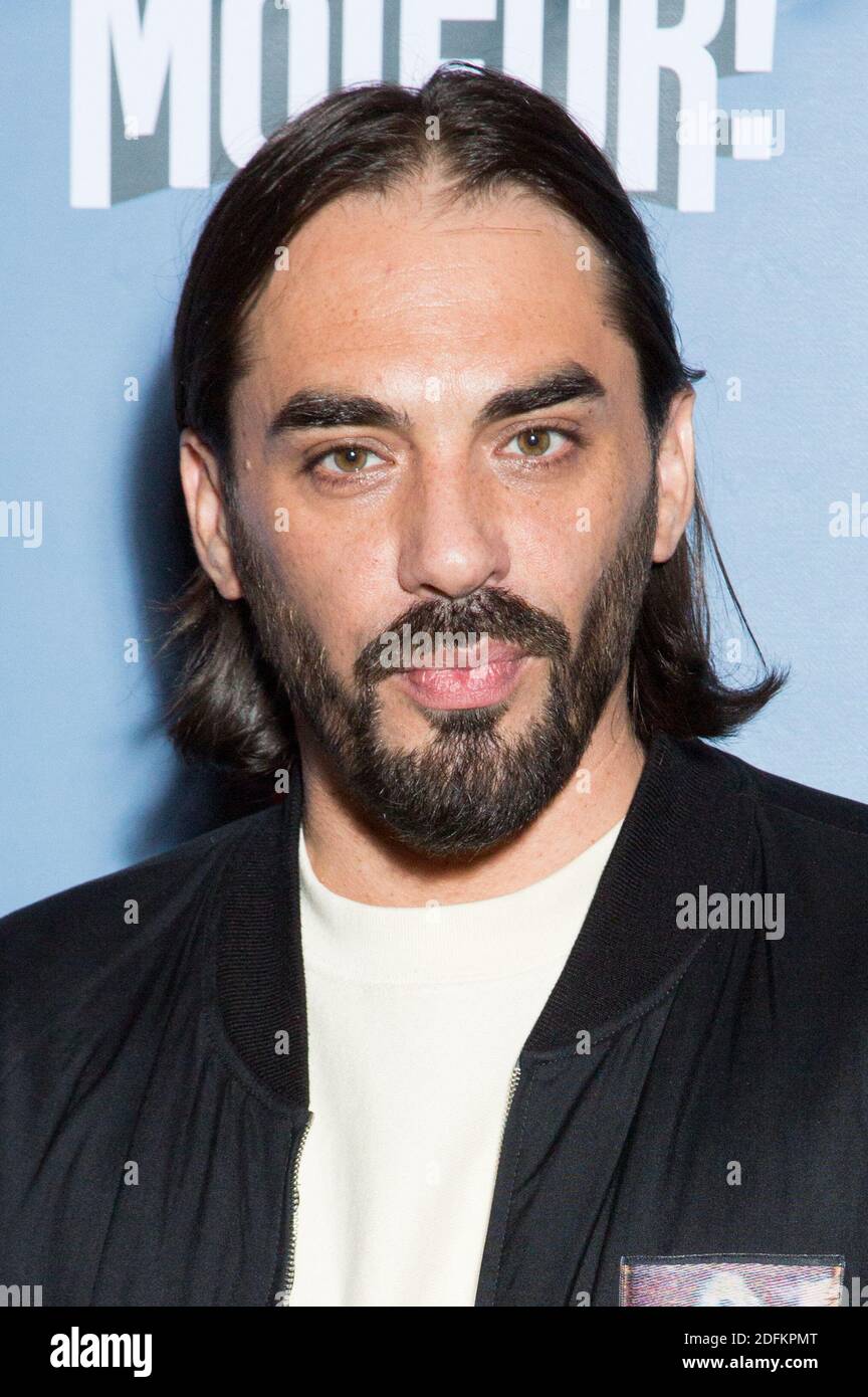 Rapper Gringe attends Moteur! fait son festival event at cinema Gaumont ...