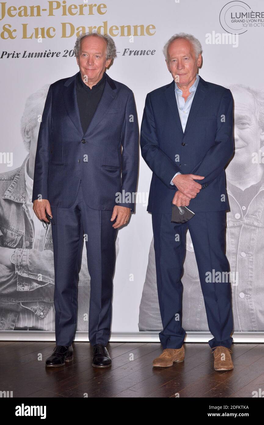 Luc Dardenne, Jean Pierre Dardenne attending the Lumiere Prize Ceremony ...