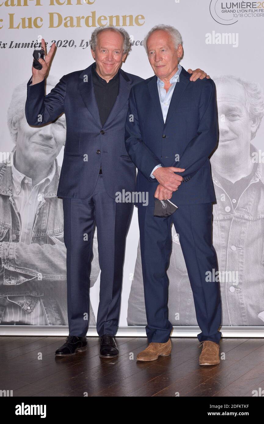 Luc Dardenne, Jean Pierre Dardenne attending the Lumiere Prize Ceremony ...