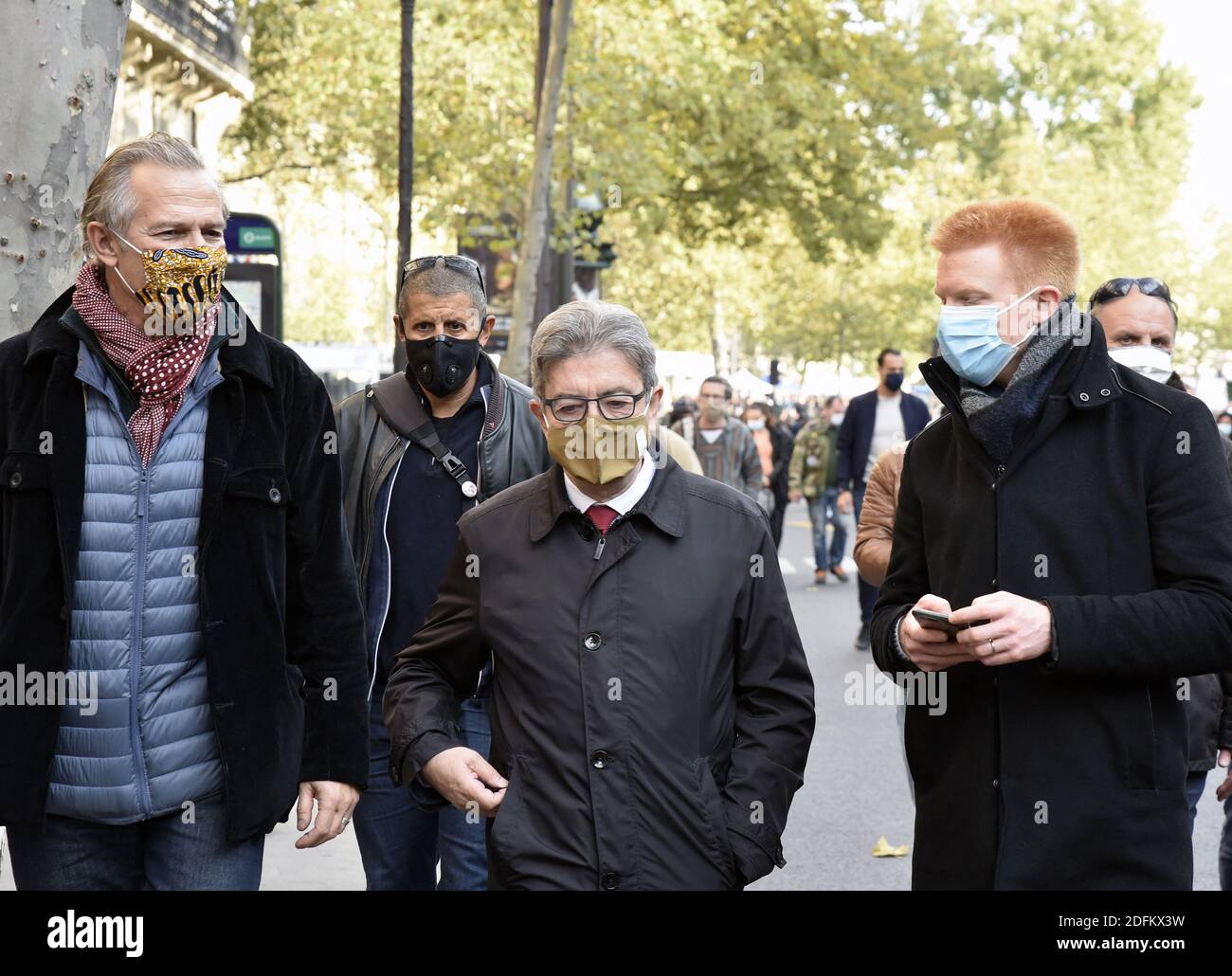 LFI leader Jean-Luc Melenchon and French Member of Parliament of the ...