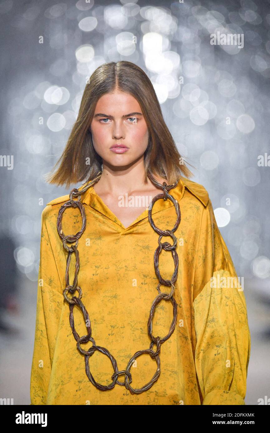 A model walks the runway at Emma Bruschi show during the 35th ...