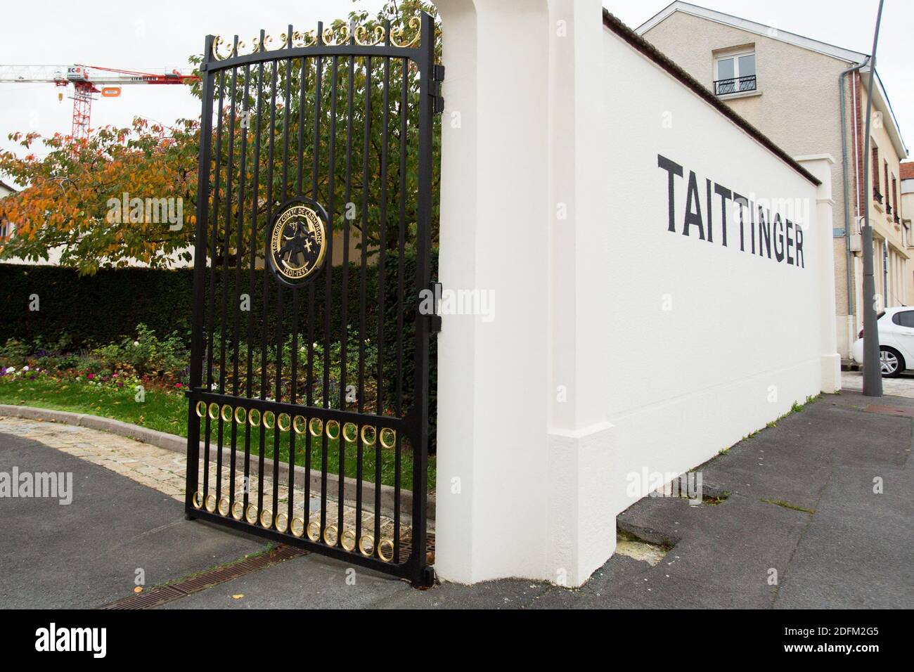 A picture taken on October 25, 2020 in Reims, northeastern France ...