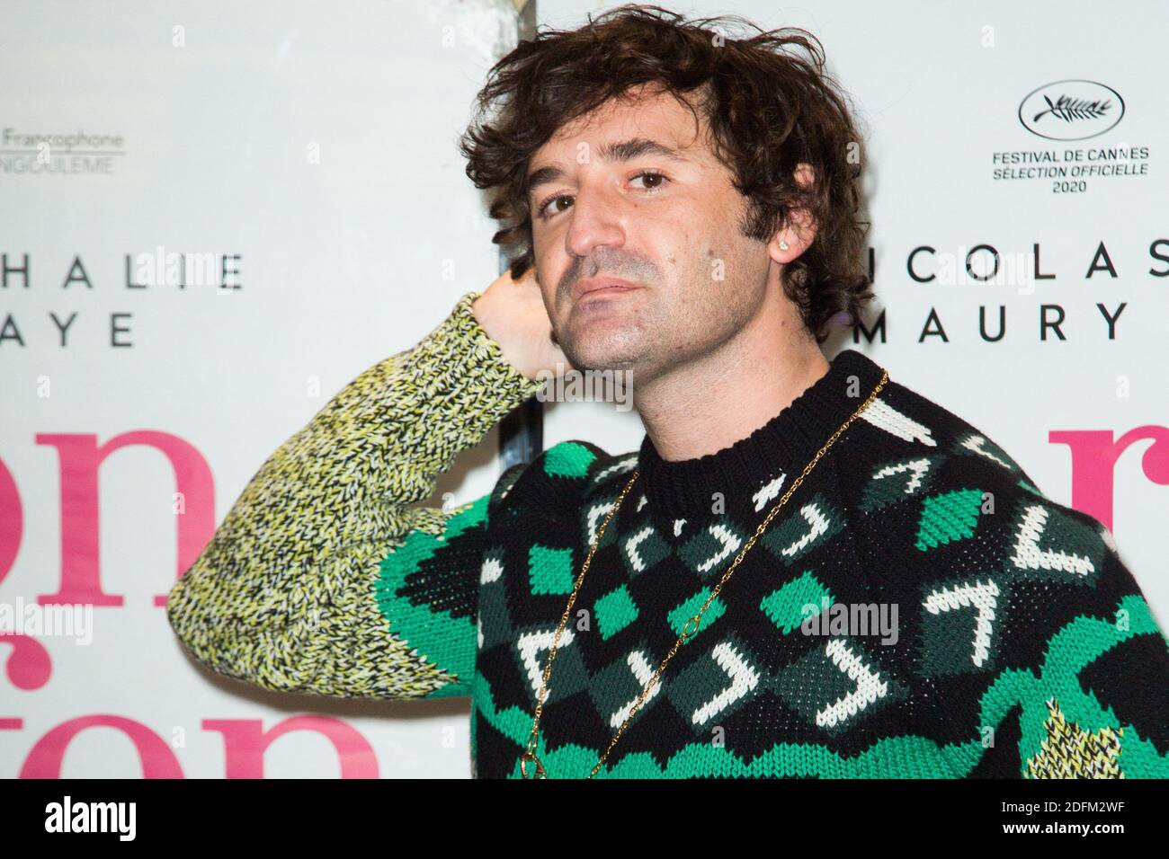 Nicolas Maury attends 'Garcon chiffon' Paris premiere at UGC Les Halles ...