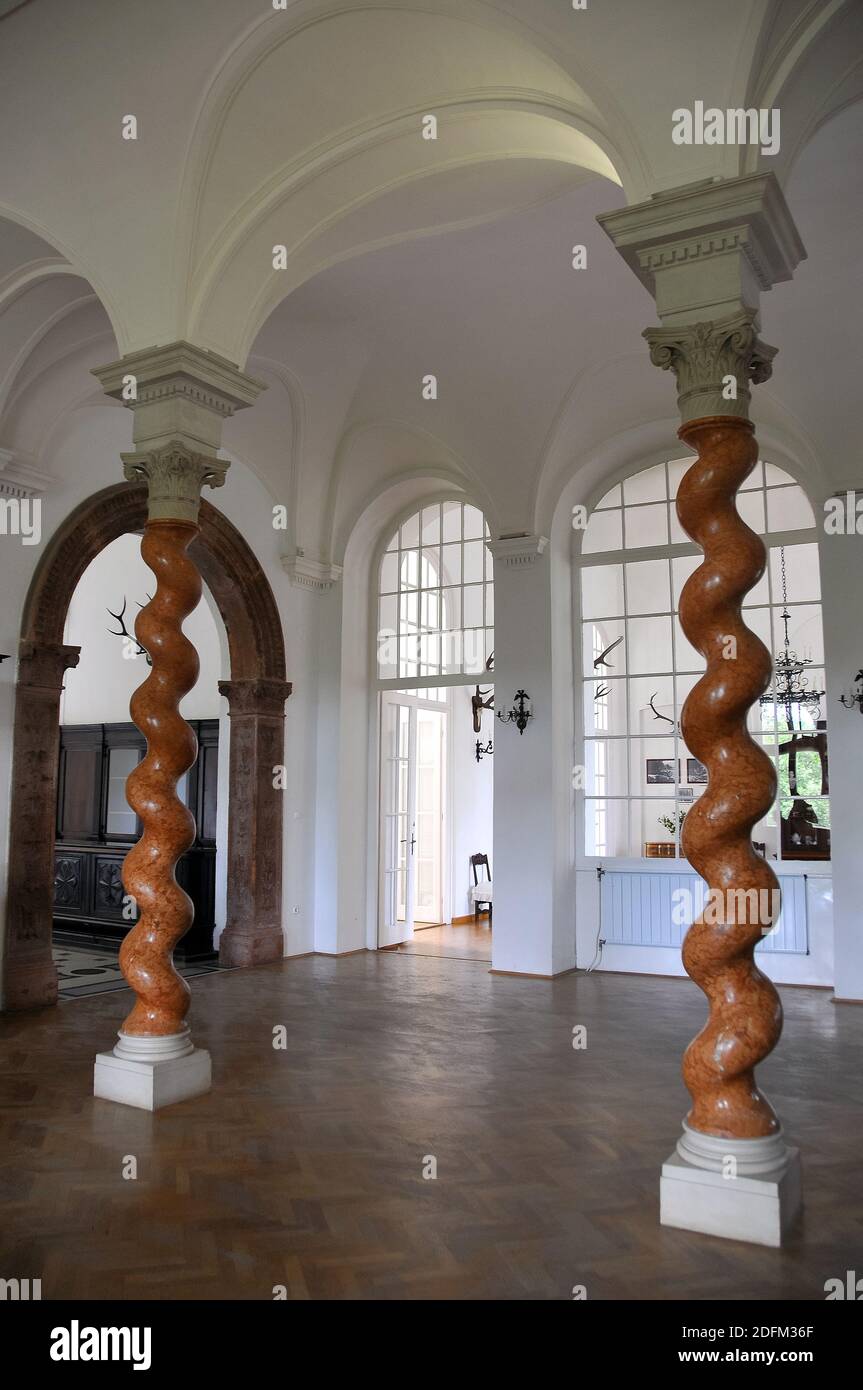 Károlyi Castle, Füzérradvány, Borsod-Abaúj-Zemplén county, Hungary ...