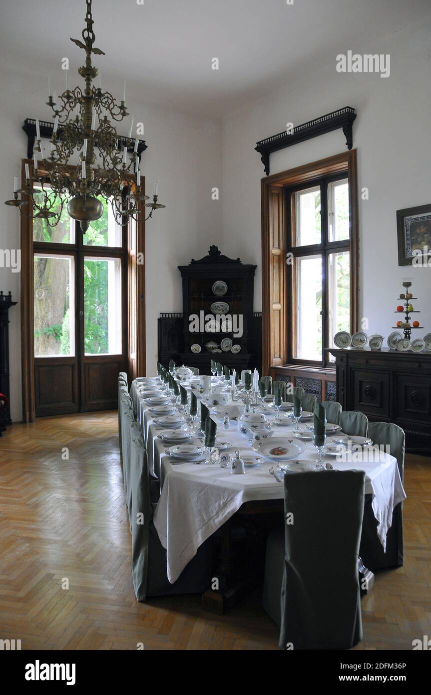 Károlyi Castle, Füzérradvány, Borsod-Abaúj-Zemplén county, Hungary ...