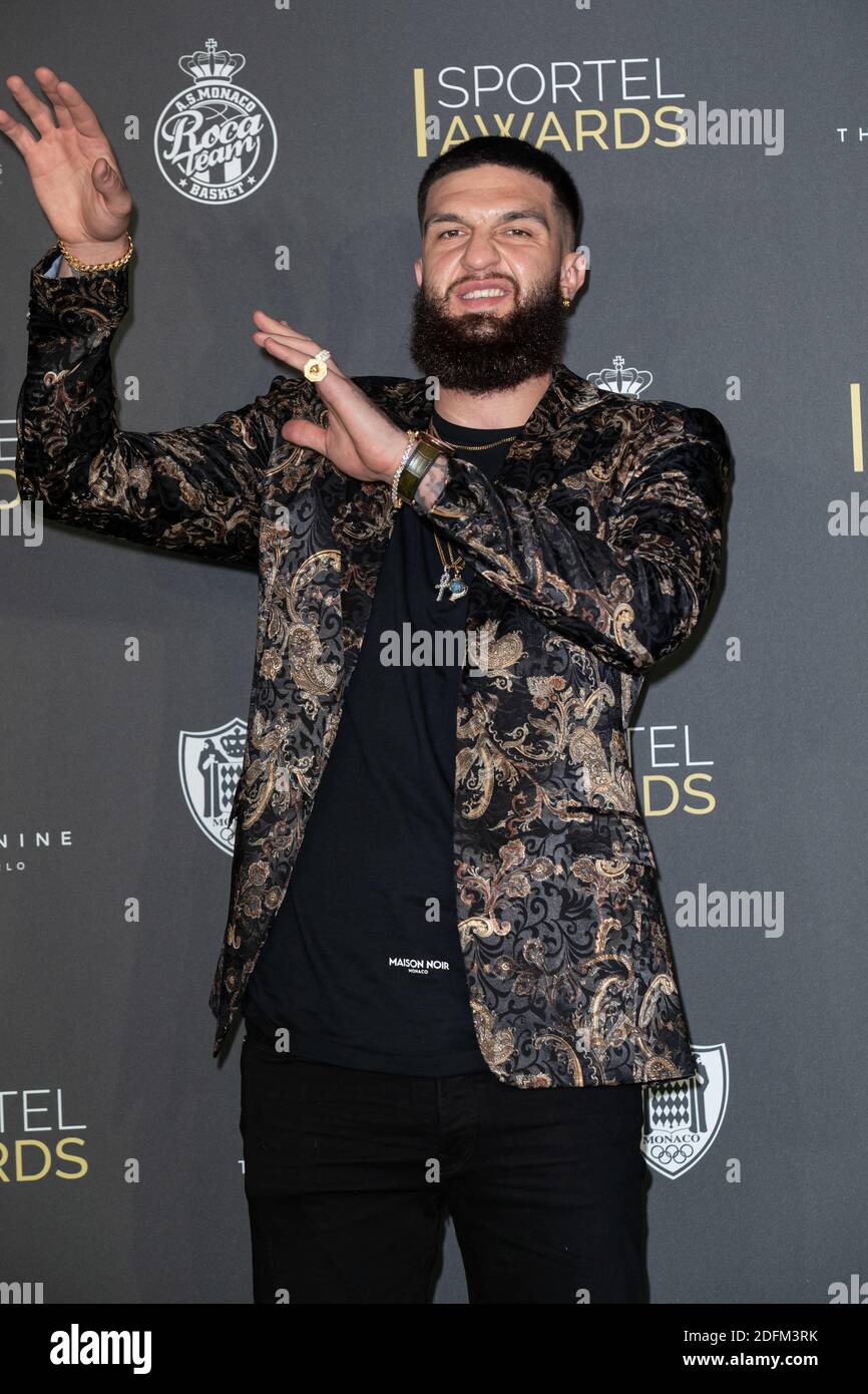 Vincent Poirier attends the Sportel Awards Gala held at the Grimaldi ...