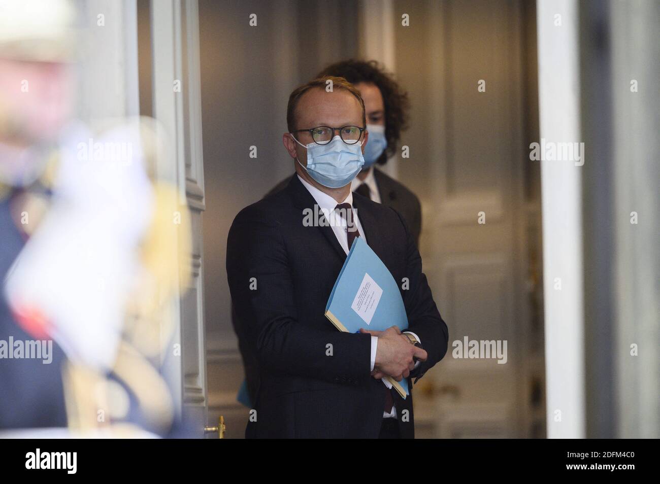 Technical advisor Europe Alexandre Adam at the Elysee Palace in Paris ...