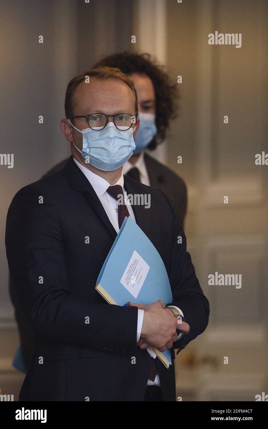 Technical advisor Europe Alexandre Adam at the Elysee Palace in Paris ...