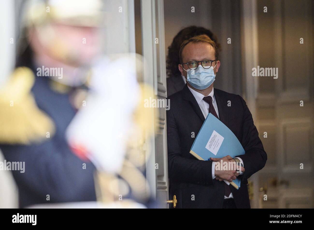 Technical advisor Europe Alexandre Adam at the Elysee Palace in Paris ...
