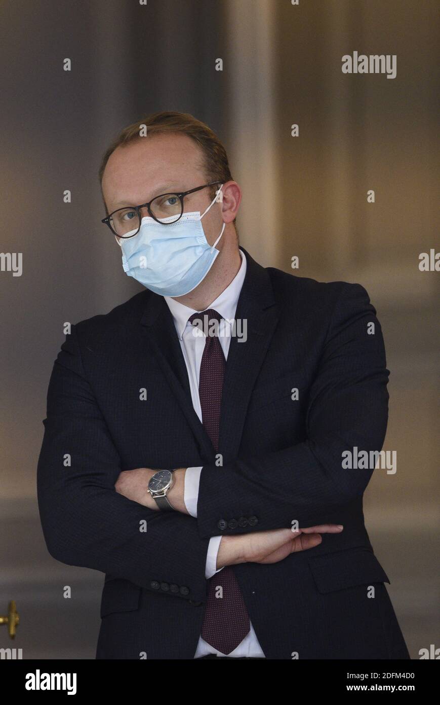 Technical advisor Europe Alexandre Adam at the Elysee Palace in Paris ...