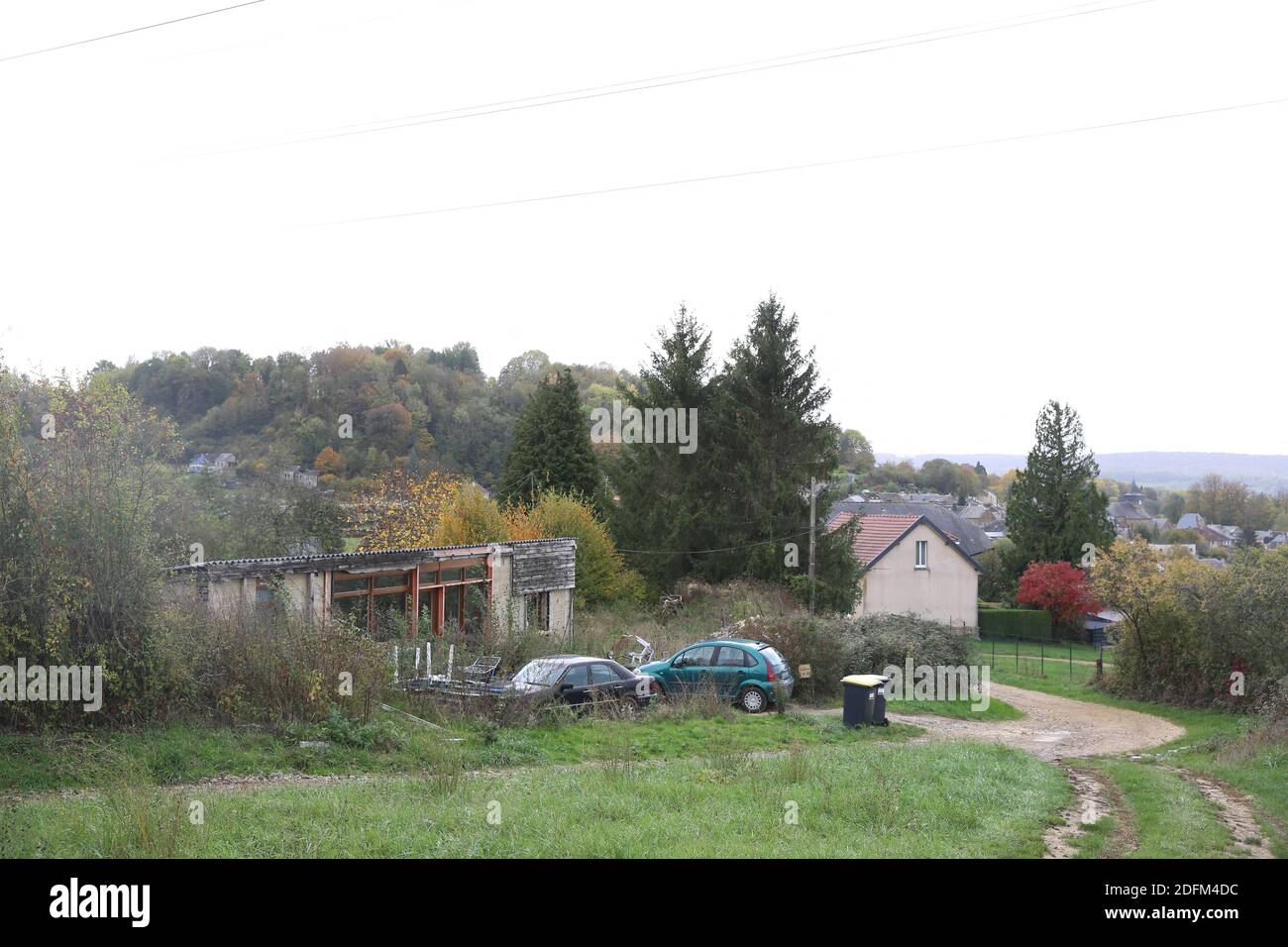 French serial killer Michel Fourniret 's former former property in ...