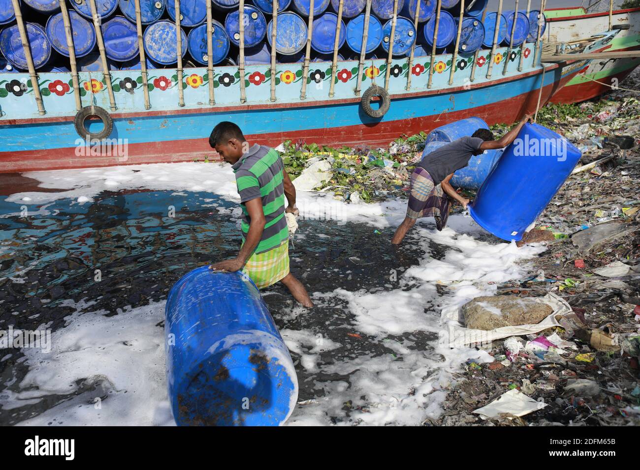 Throwing Garbage In The Water