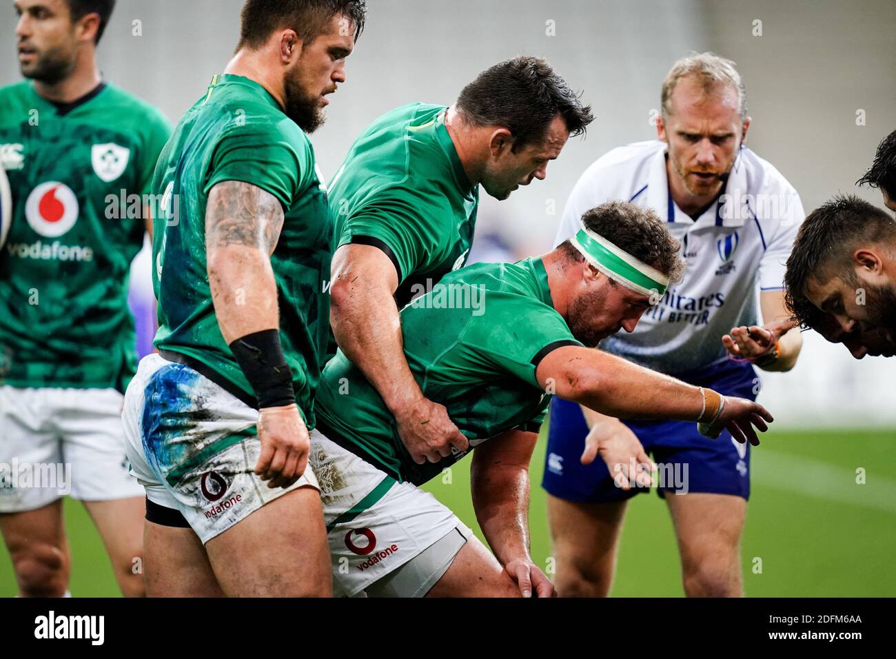 Rob Herring (IRL) during the Rugby 6 Nations Tournament, France vs ...