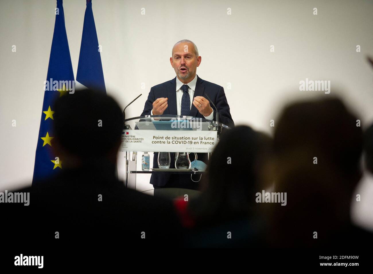 Director General of Health Jerome Salomon holds weekly press conference ...