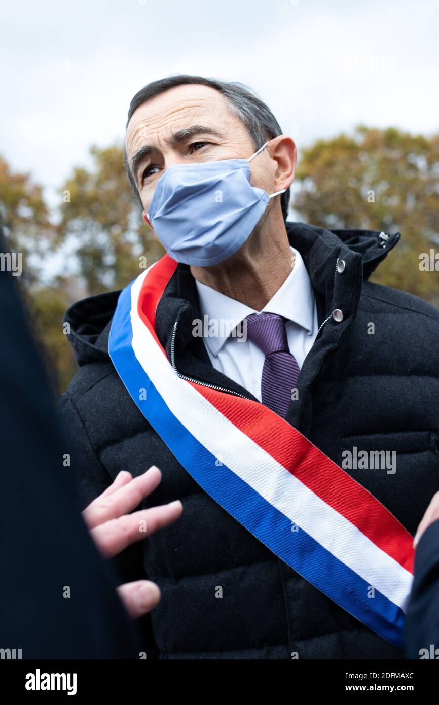 French senator Bruno Retailleau during the Les Republicains tribute to ...