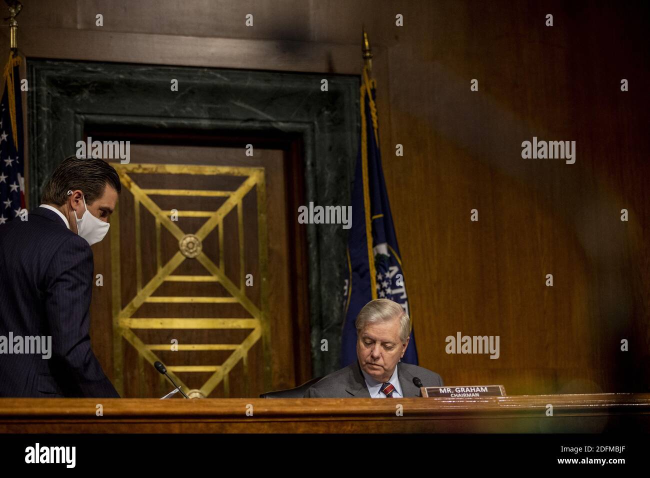 Washington, DC - November 10, 2020: U.S. Senator Lindsey Graham ...