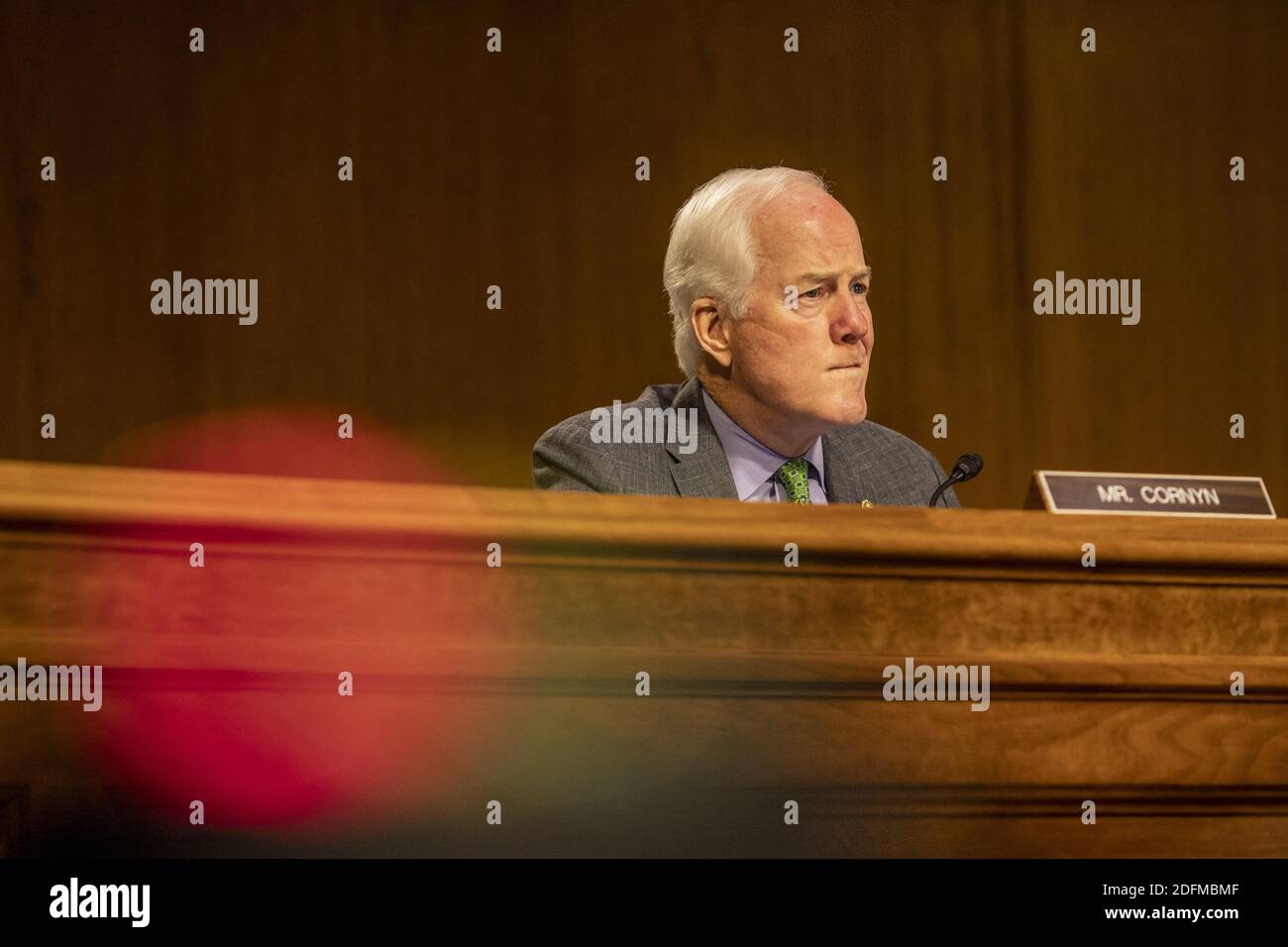 Washington, DC - November 10, 2020: Senator John Cornyn of Texas during ...
