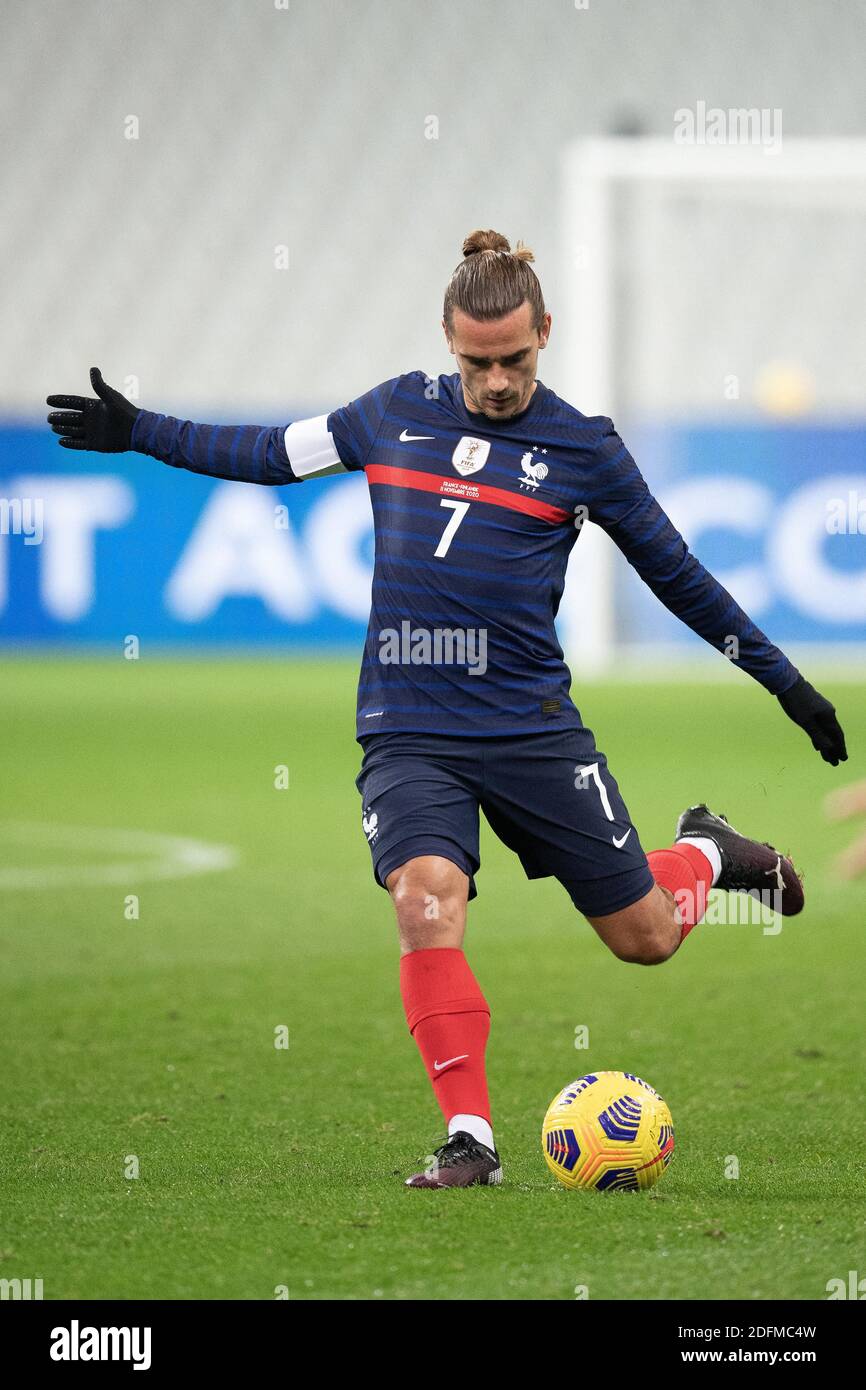 Antoine Griezmann of France in action during the international friendly ...