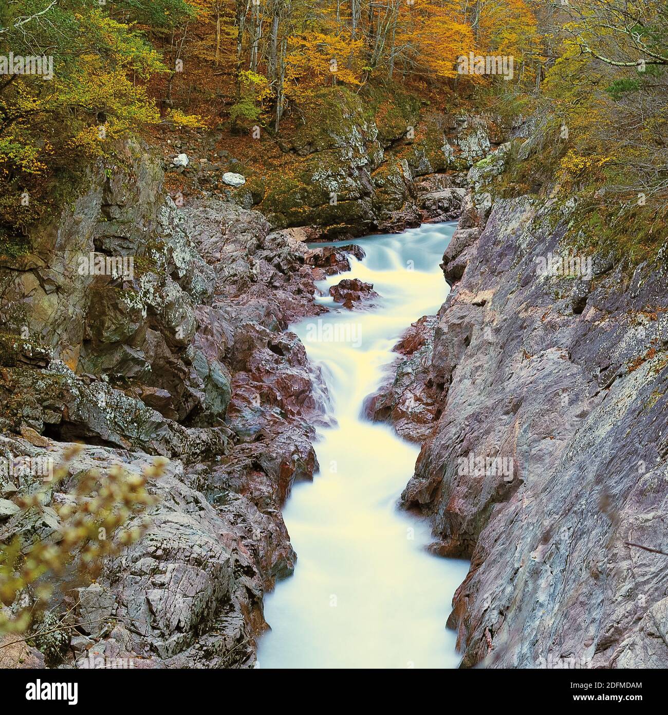 White River in the granite gorge, Republic of Adygea Stock Photo - Alamy