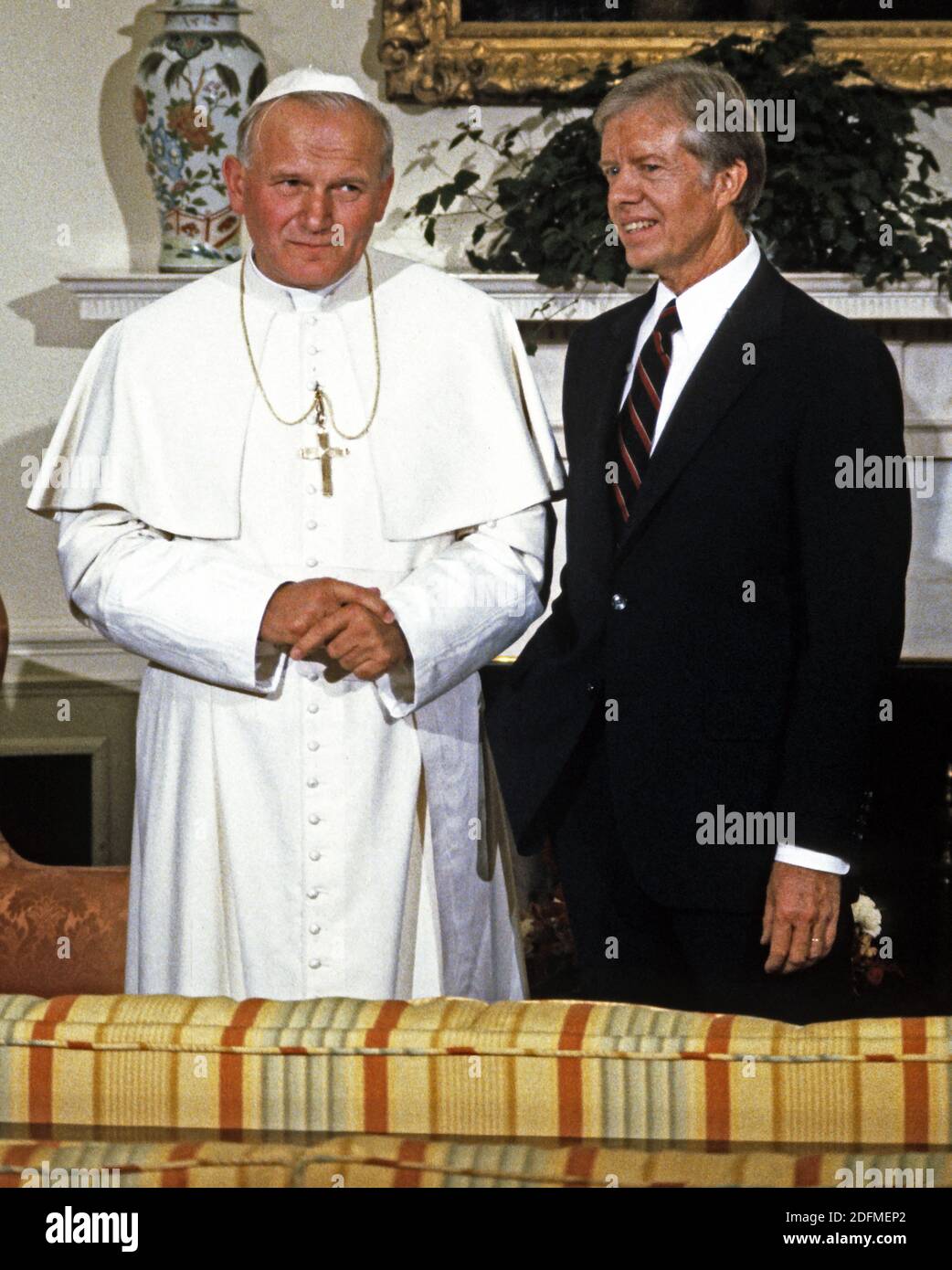 President jimmy carter pope john paul hi-res stock photography and ...