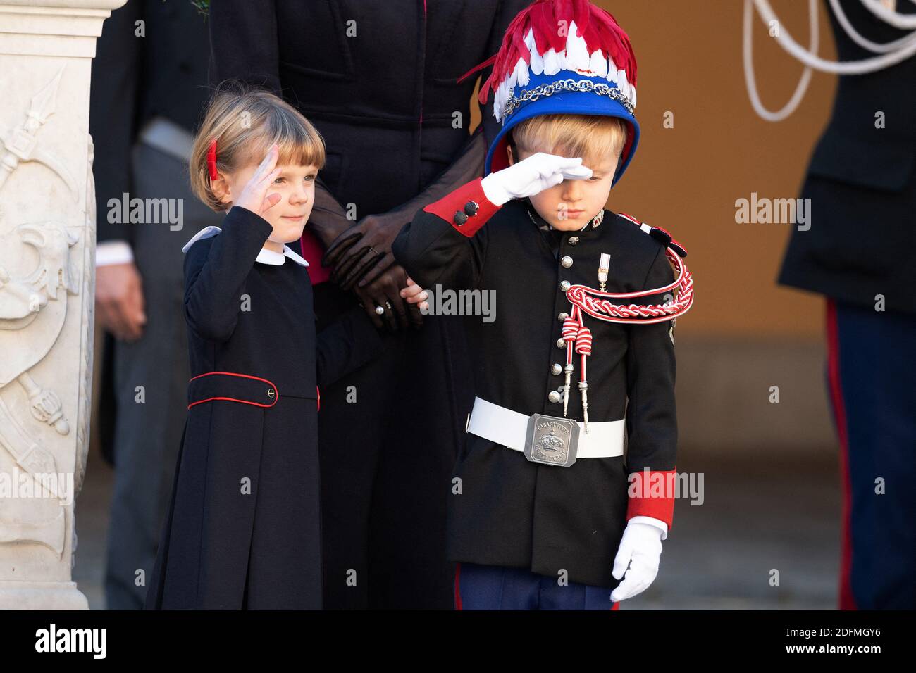 Crown Prince Jacques of Monaco and Princess Gabriella of Monaco attend ...