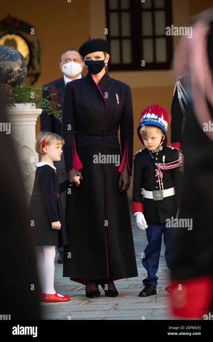 Princess Charlene of Monaco, Crown Prince Jacques of Monaco and ...