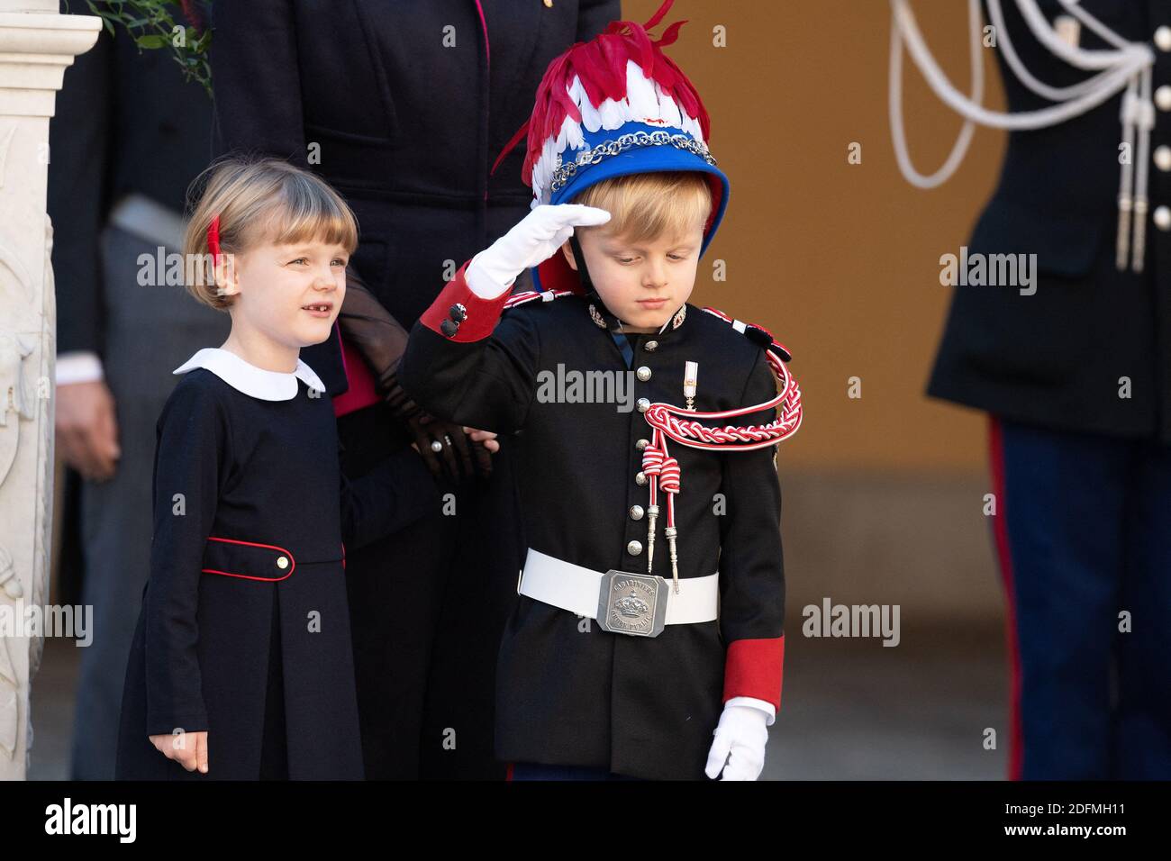 Crown Prince Jacques of Monaco and Princess Gabriella of Monaco attend ...
