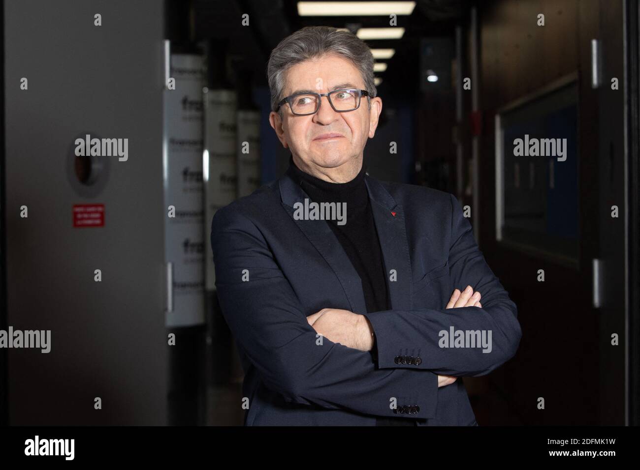 President of La France Insoumise (LFI) parliamentary group Jean-Luc ...