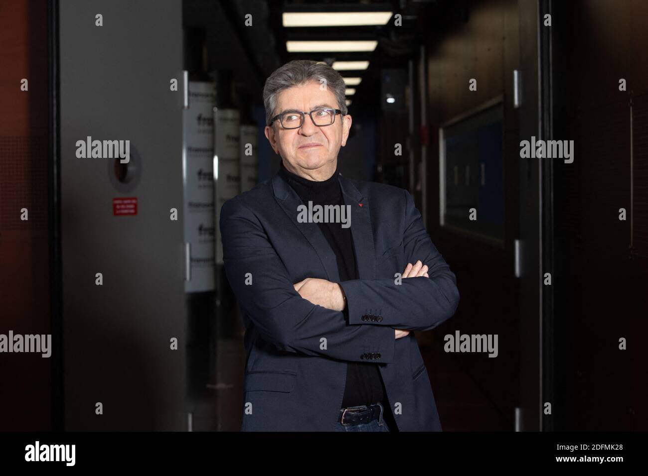 President of La France Insoumise (LFI) parliamentary group Jean-Luc ...