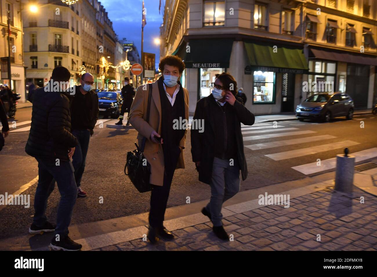 Member of the Human Rights League (LDH of France), lawyer Arie Alimi ...