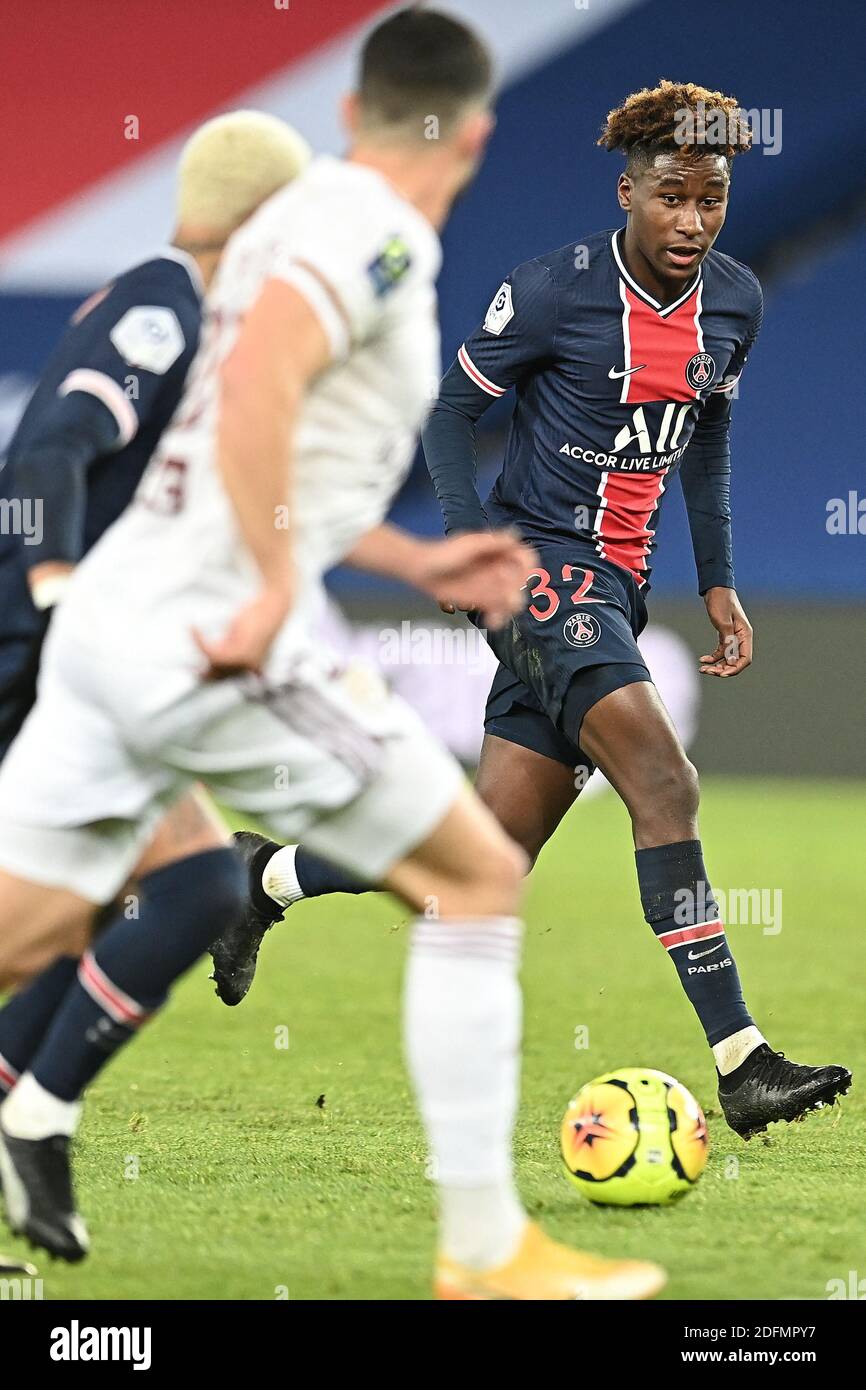 Timothee Pembele of Paris Saint Germain ( PSG ) in action during the ...