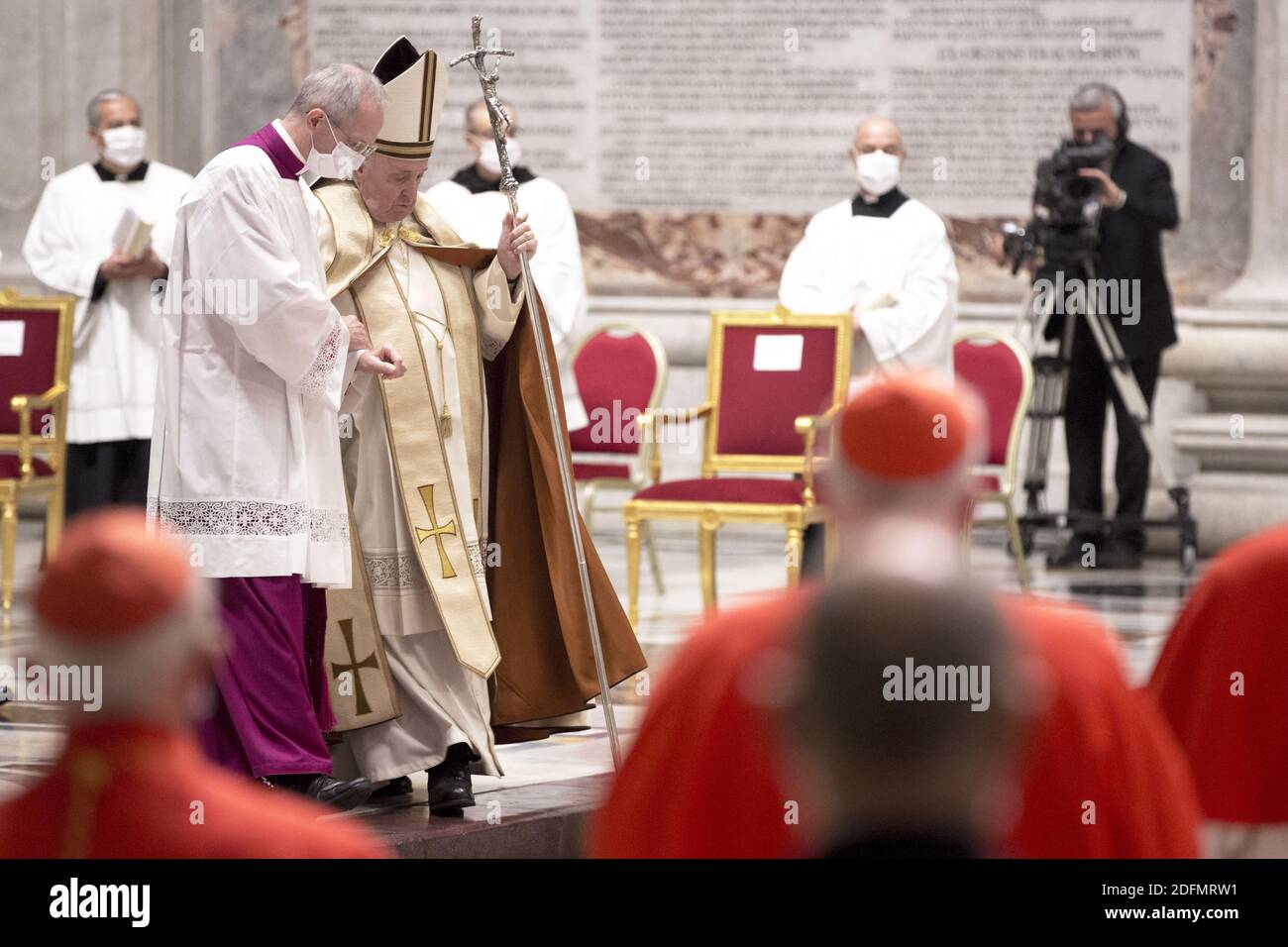 Pope Francis names thirteen new cardinals during a consistory ceremony ...