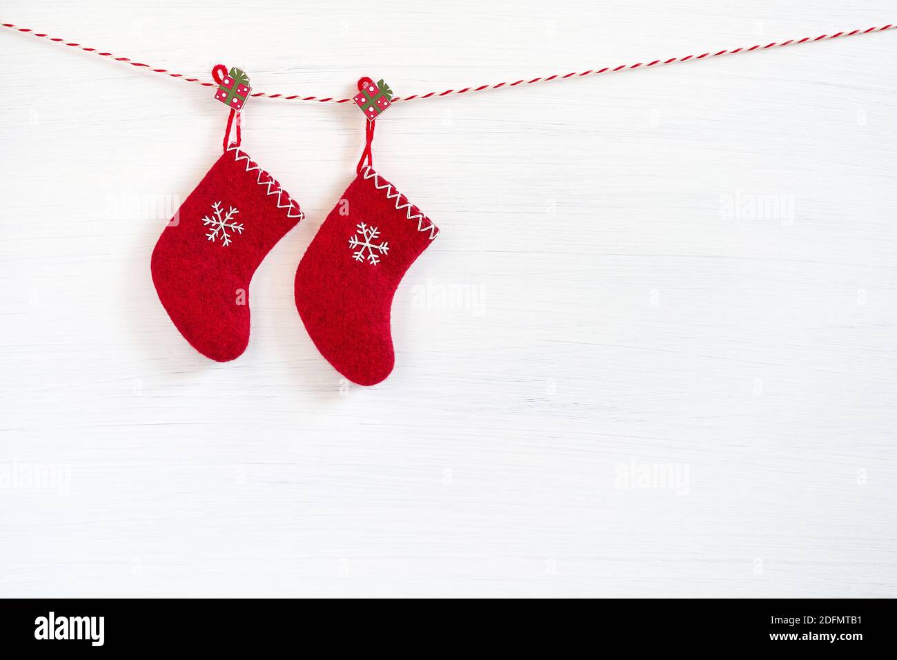 Christmas socks background hi-res stock photography and images - Alamy