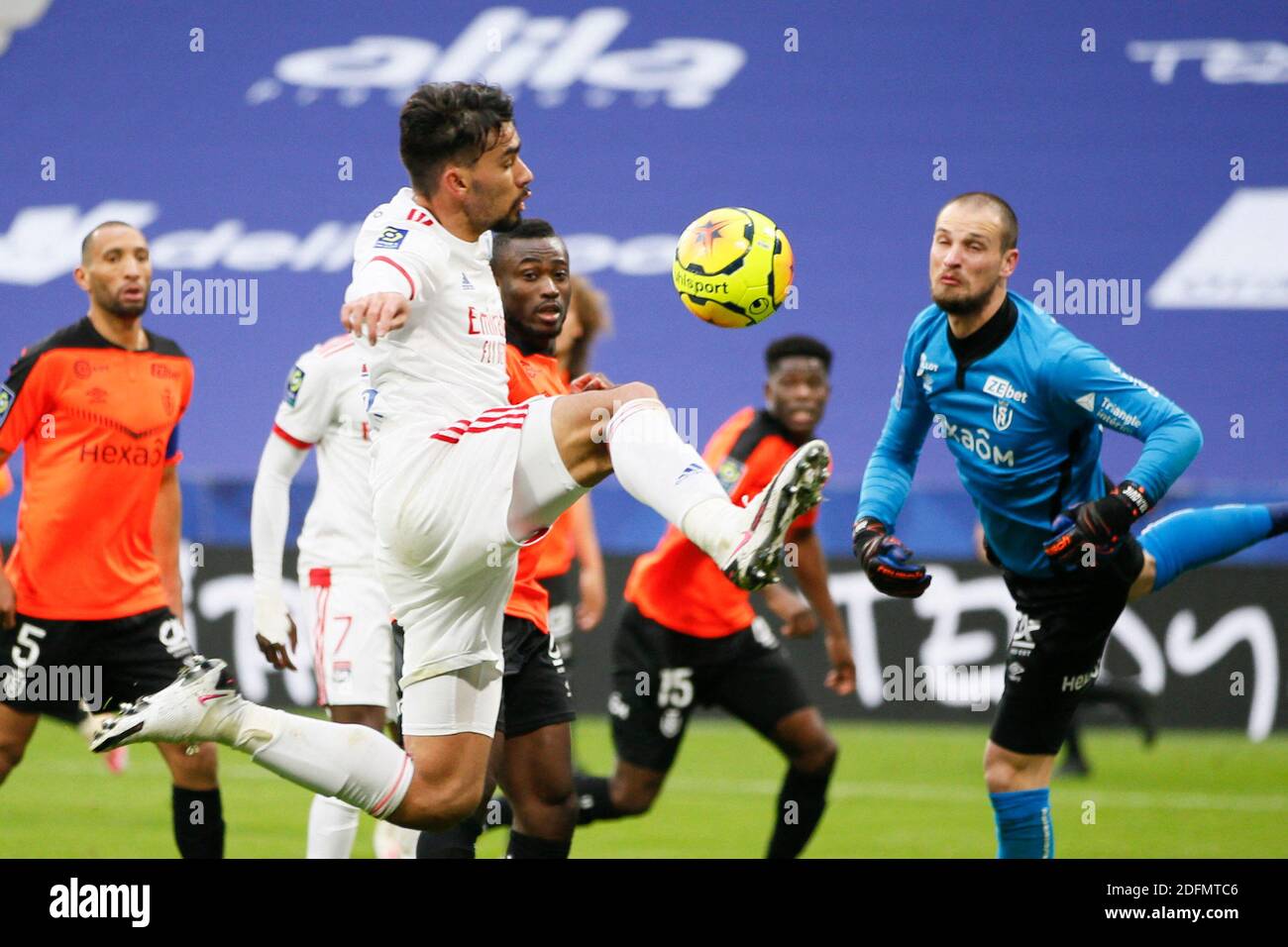 Soccer Football - Ligue 1 - Lyon vs Stade de Reims - Groupama Stadium ...