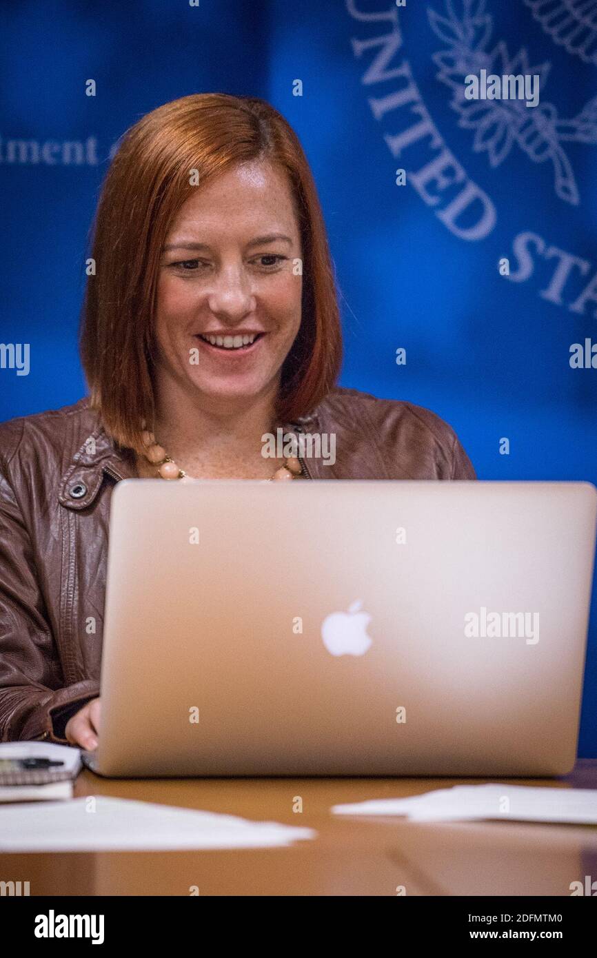 Handout file photo dated September 18, 2014 of Department Spokesperson ...