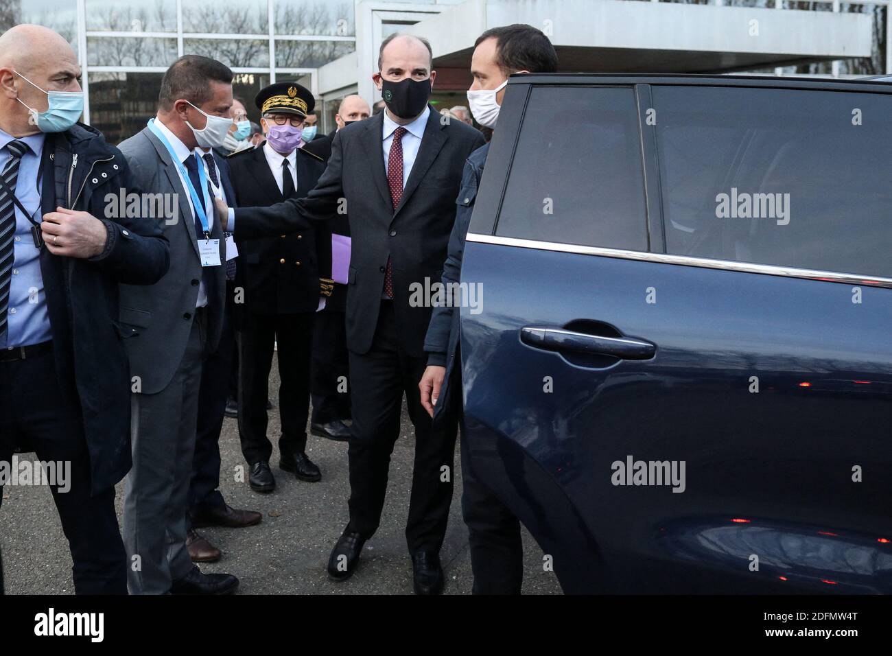 Prime Minister Jean Castex visits the Kone elevators and escalators ...