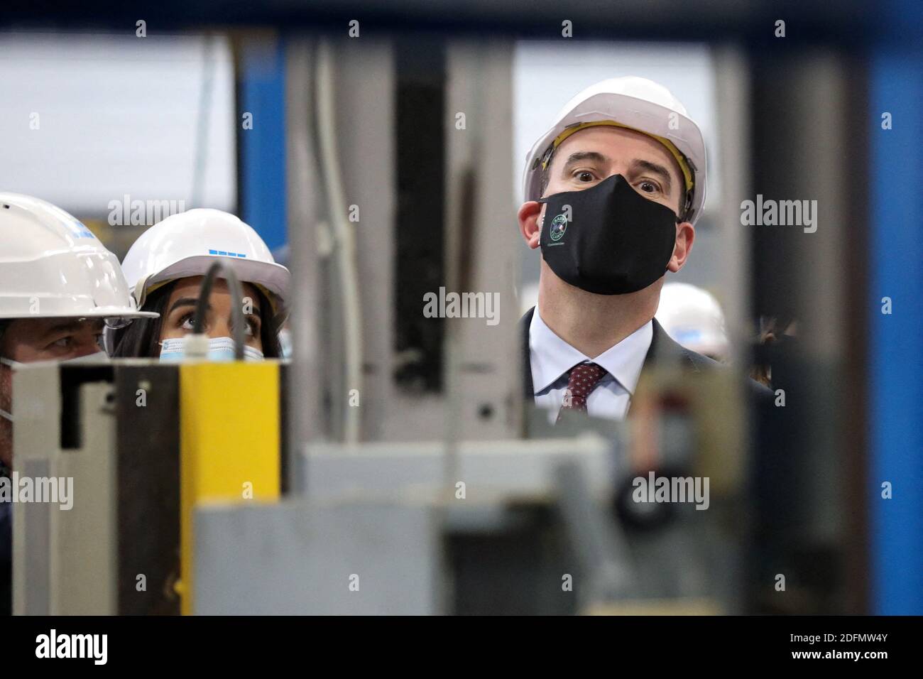 Prime Minister Jean Castex visits the Kone elevators and escalators ...