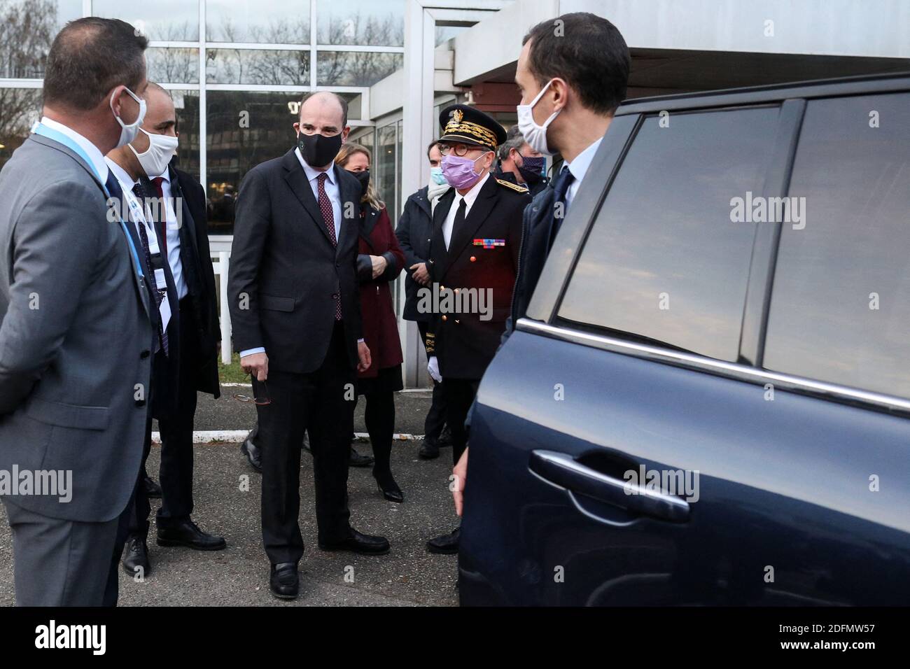 Prime Minister Jean Castex visits the Kone elevators and escalators ...