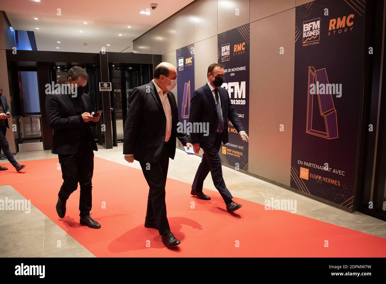 BFM Awards 2020 ceremony at BFM studio on November 30, 2020 in Paris ...