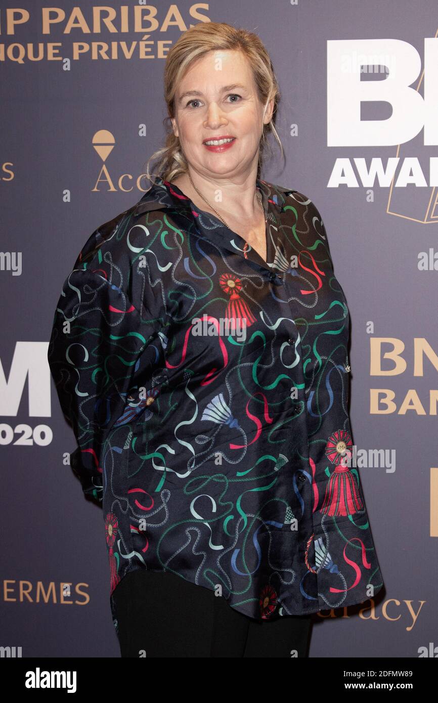 Helene Darroze attends the BFM Awards 2020 ceremony at BFM studio on ...