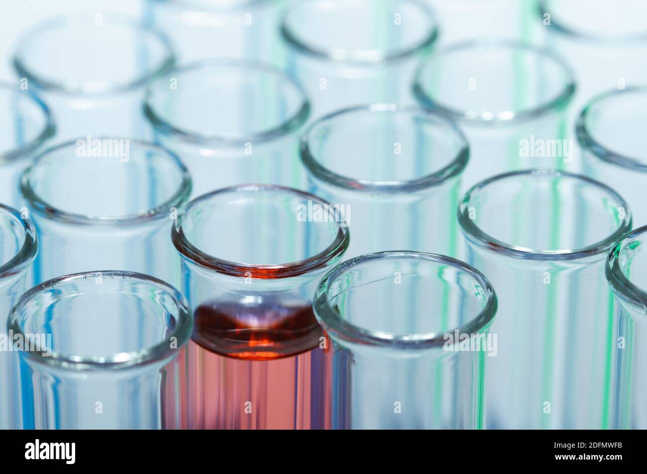 Many test tubes liquid hi-res stock photography and images - Alamy