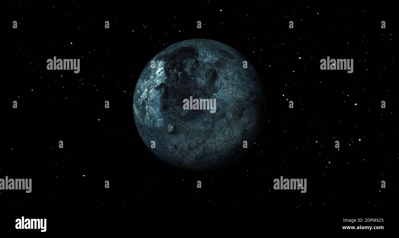 Dark Planet Heading Toward Earth