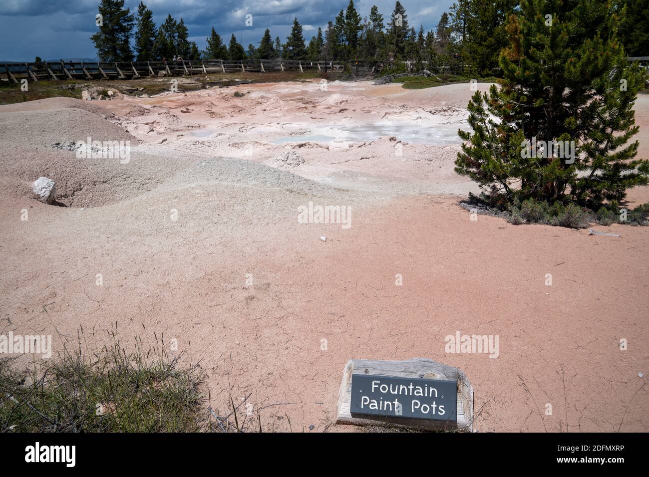 The fountain paint pots geysers and geothermal features of the lower ...